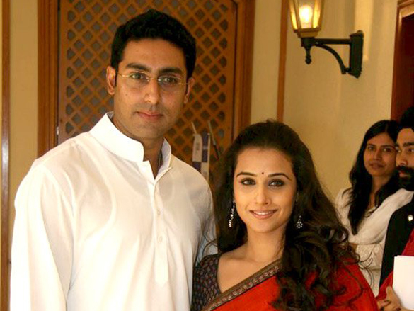 Abhishek and Vidya promote Paa with Bajaj Allianz | Photo From Abhishek ...