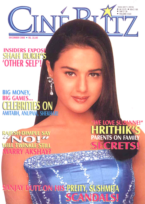 Preity Zinta On the Cover - Bollywood Hungama