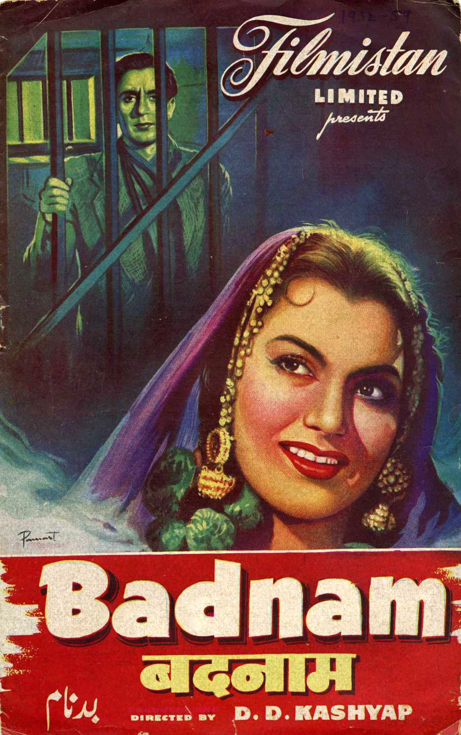 Badnaam Movie: Review | Release Date (1952) | Songs | Music | Images ...