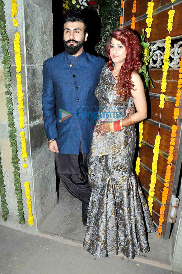 Aarya Babbar poses with wife post his wedding | Aarya Babbar, Jasmine ...
