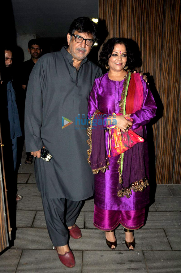 Aamir Khan’s Diwali bash | Baba Azmi,Tanvi Azmi Images - Bollywood Hungama
