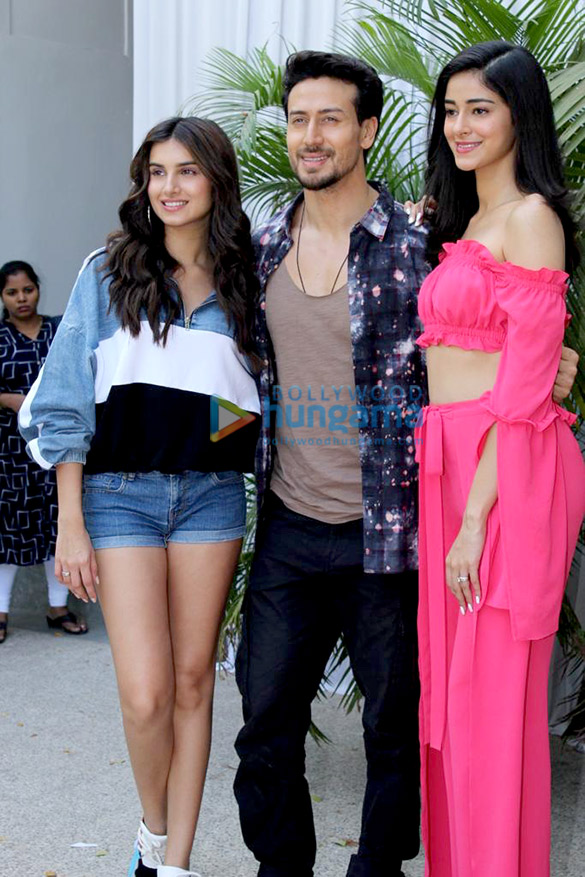 Tara Sutaria, Tiger Shroff and Ananya Pandey snapped promoting Student ...