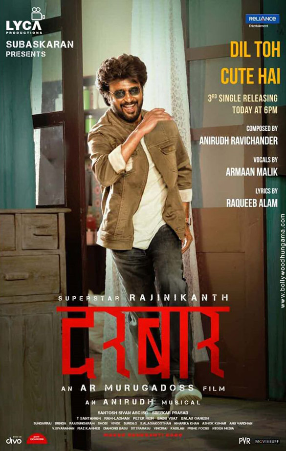 Darbar First Look - Bollywood Hungama