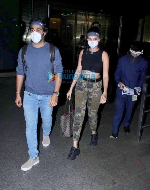Photos Tara Sutaria and Adar Jain snapped at the airport (2) | Adar ...
